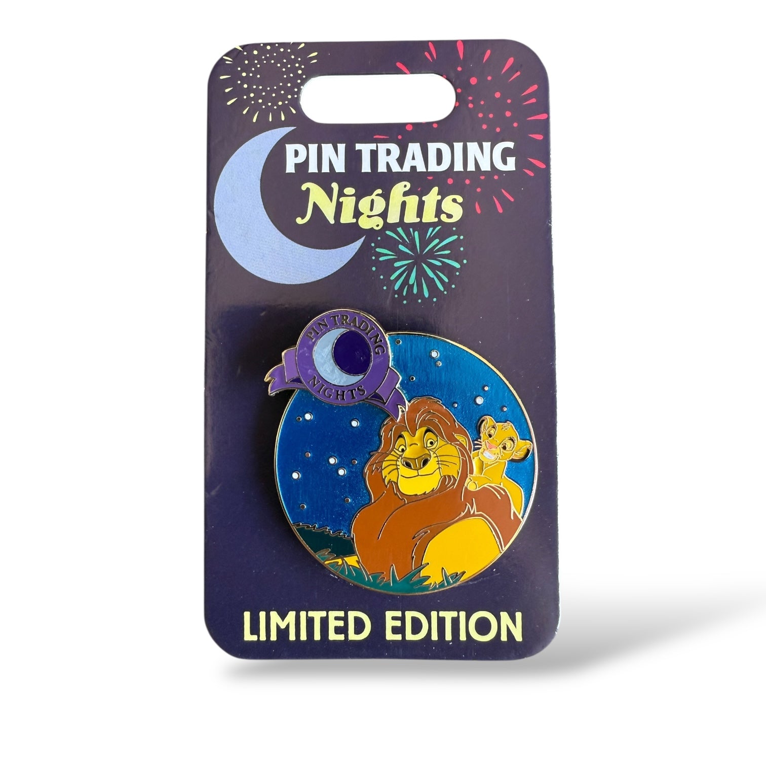 DLR Pin Trading Nights Mufasa and Simba Pin