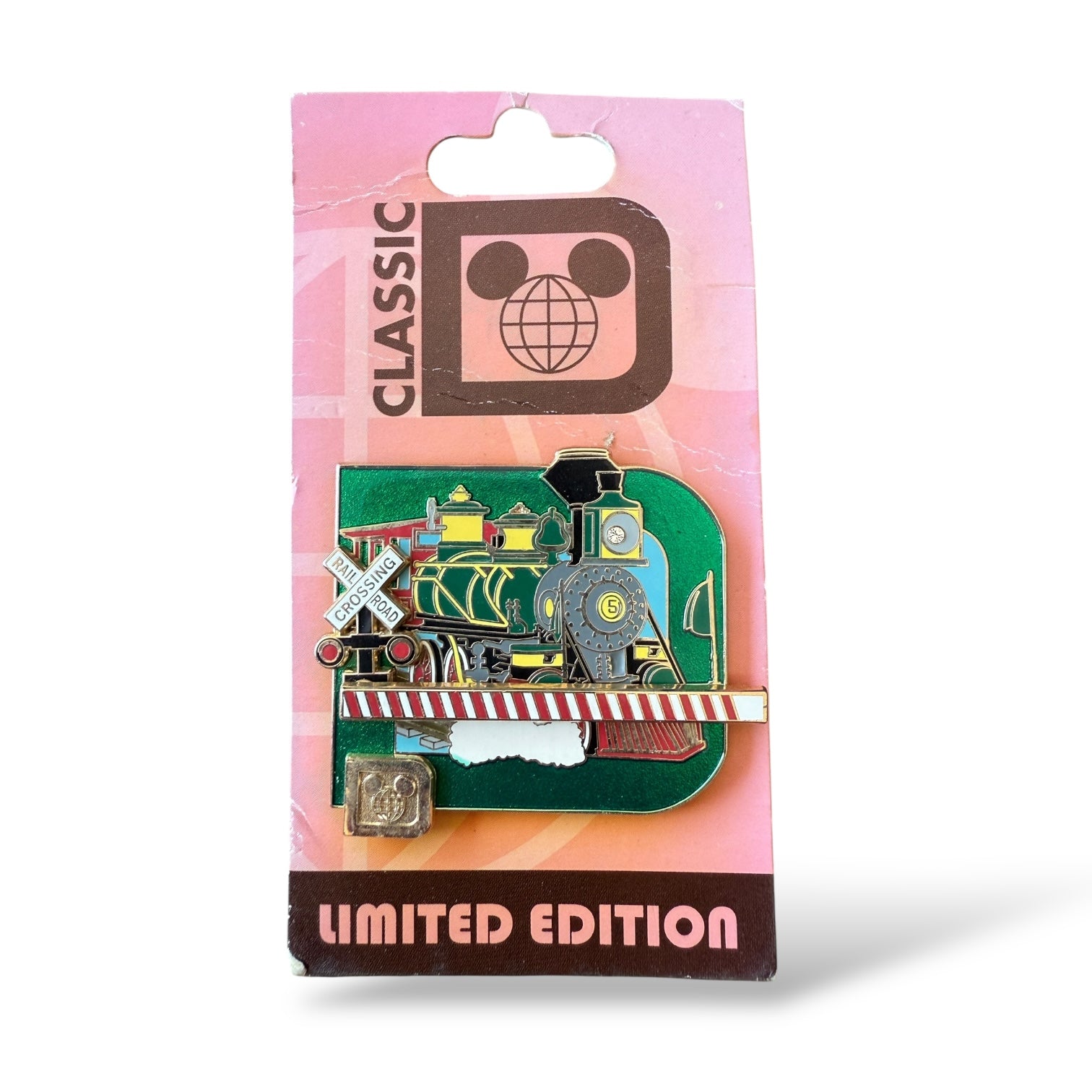 WDW Classic 'D' Collection Disneyland Railroad Pin