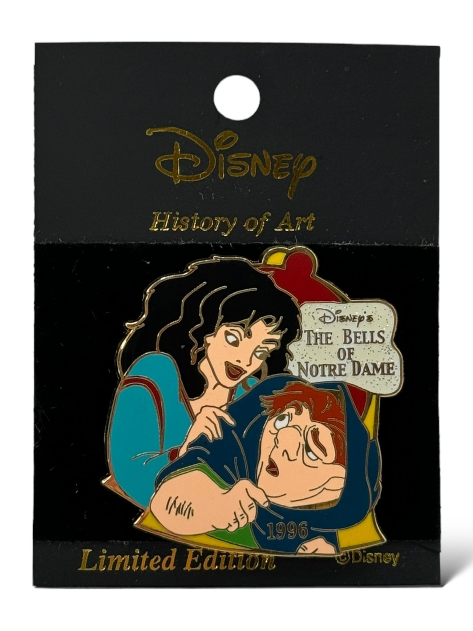 JDS History of Art The Bells of Notre Dame Pin
