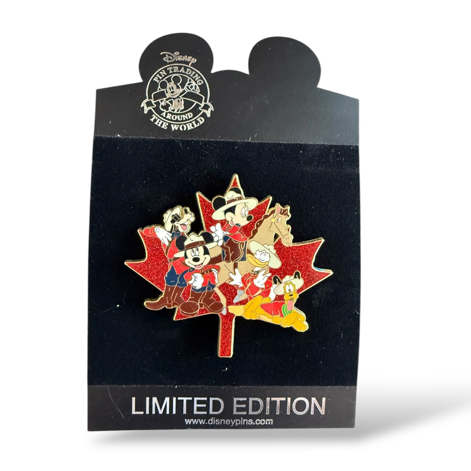 Disney Shopping Mickey, Minnie, Donald, Pluto and Goofy Mounted Police