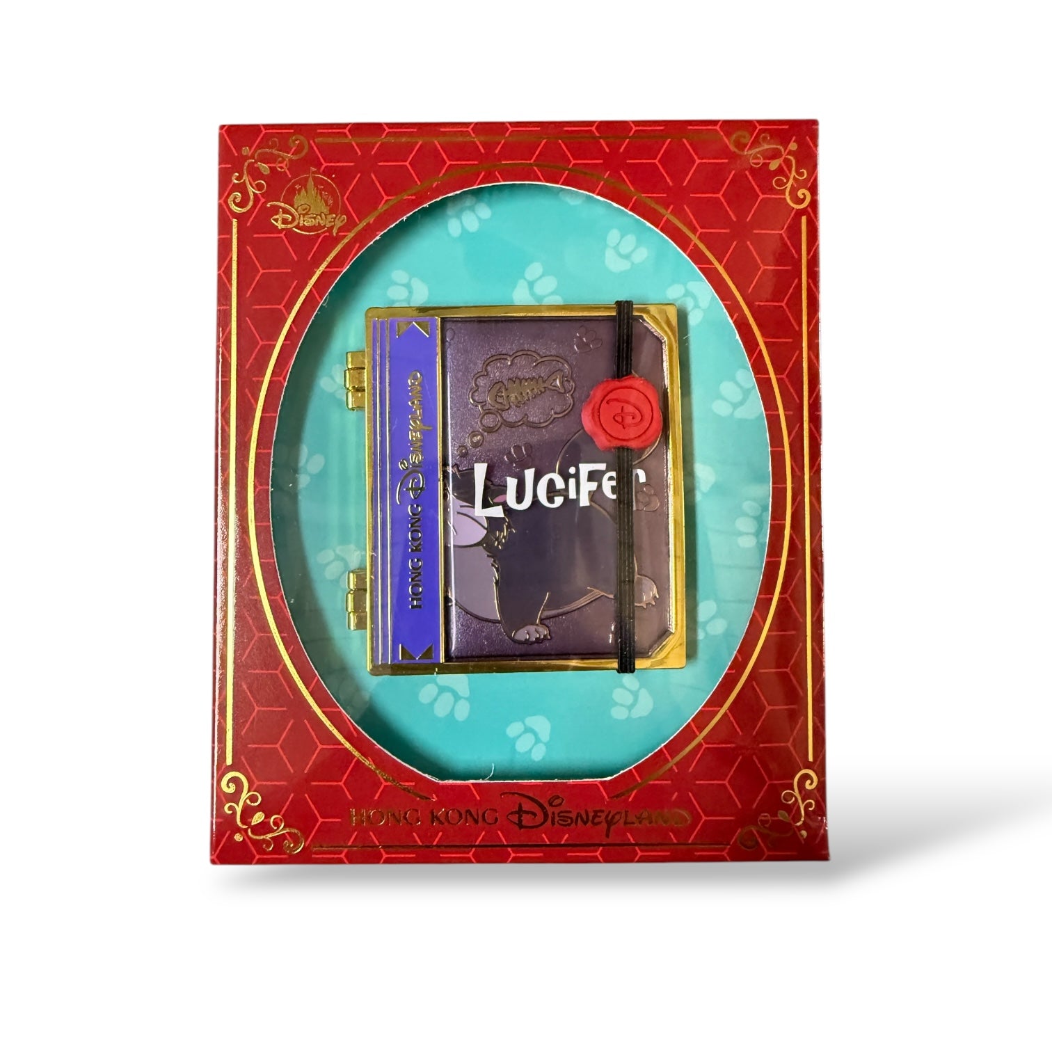 HKDL Magic Access Exclusive Jumbo Book Lucifer Pin