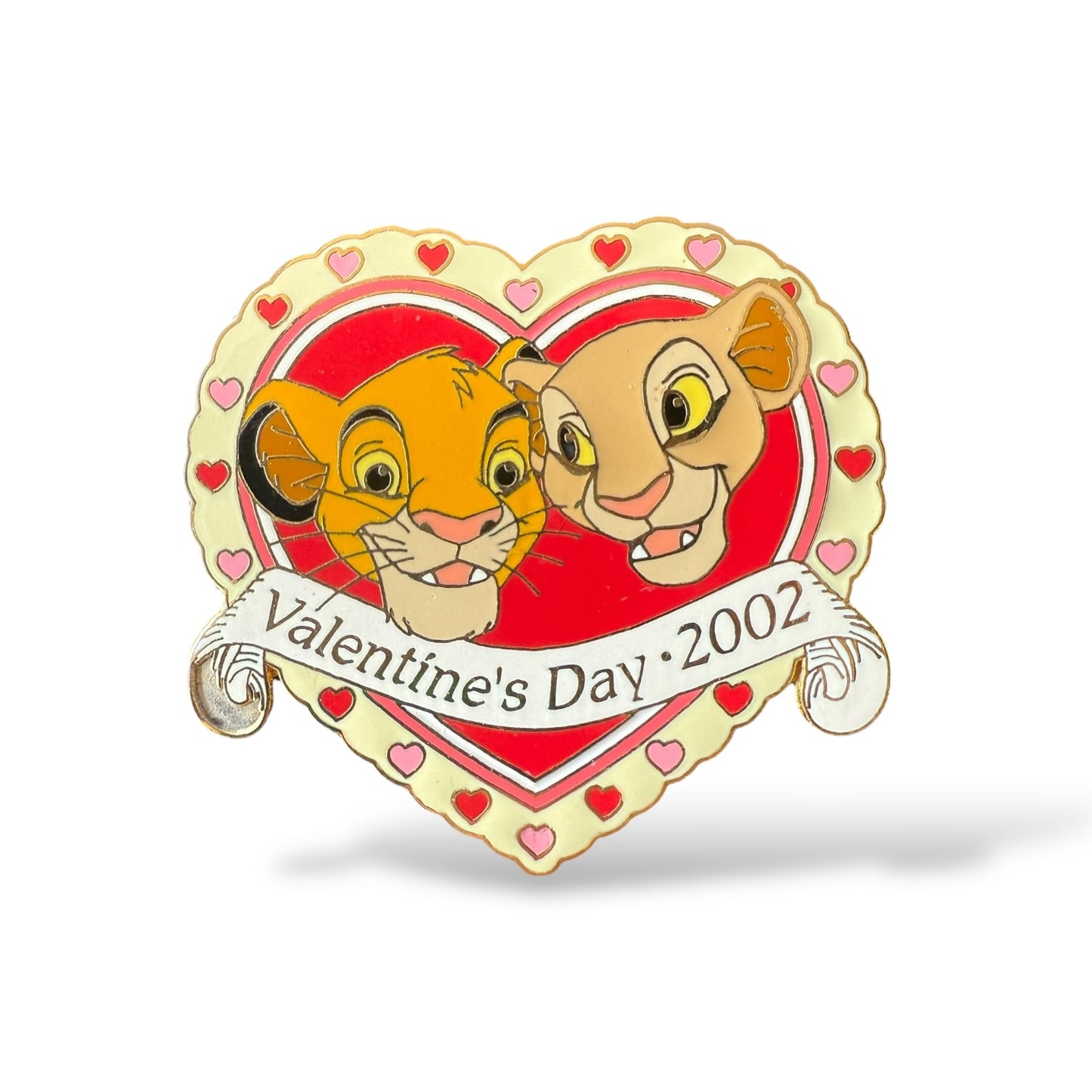 DLR Valentine's Day 2002 Nala and Simba Pin
