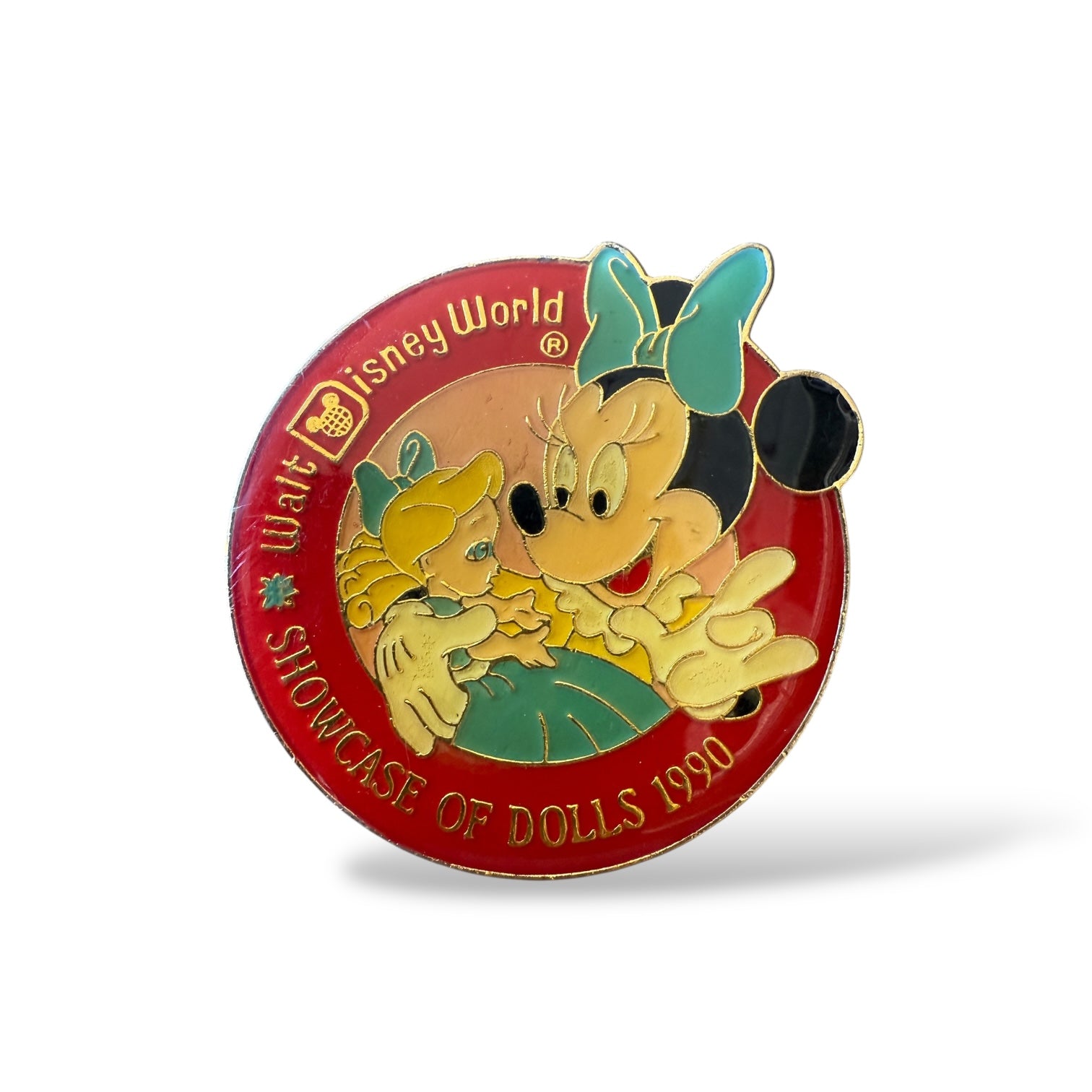 WDW 2nd Annual Showcase of Dolls 1990 Minnie Mouse Pin