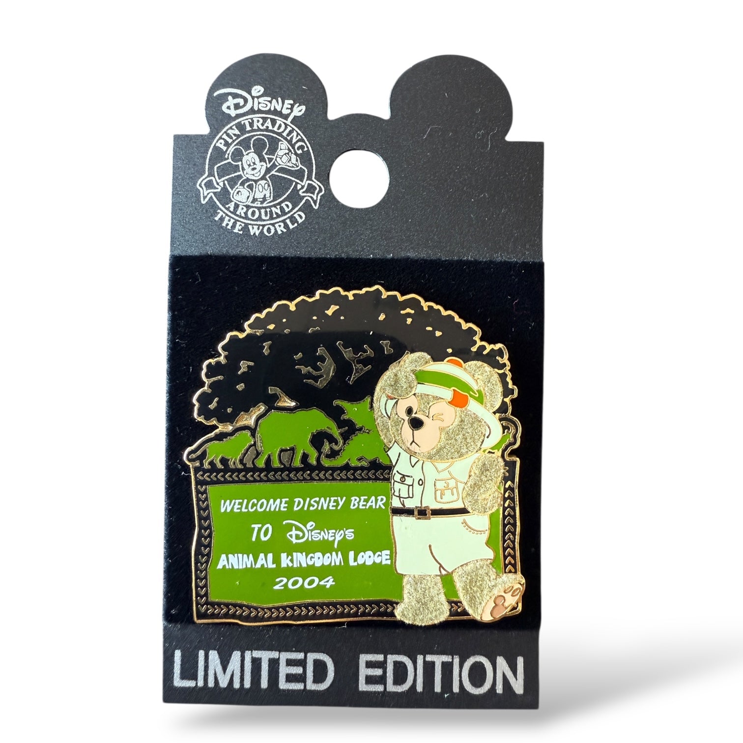 WDW Disney Bear at Animal Kingdom Lodge Pin