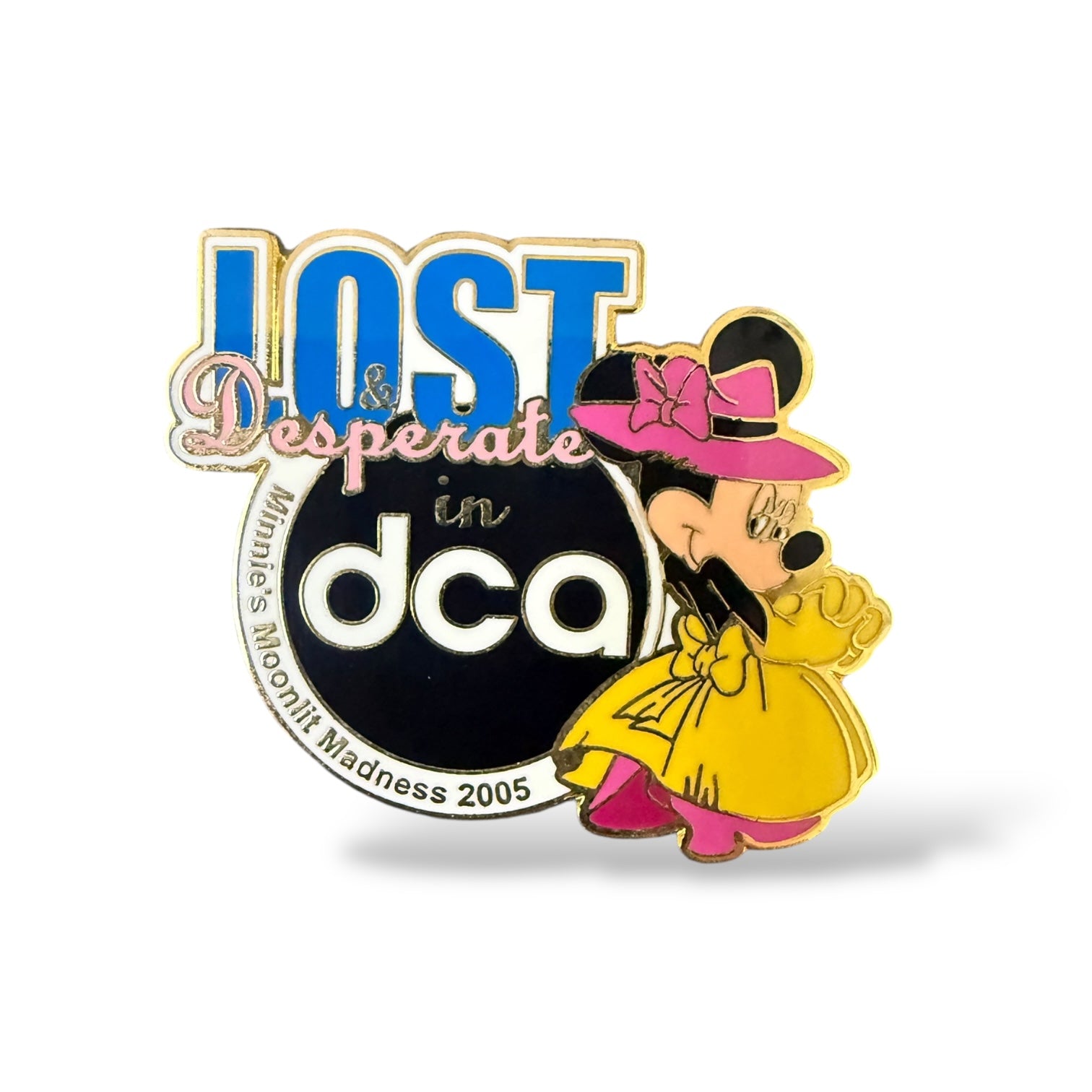 DCA Minnie's Moonlit Madness 2005 Lost & Desperate in DCA Pin