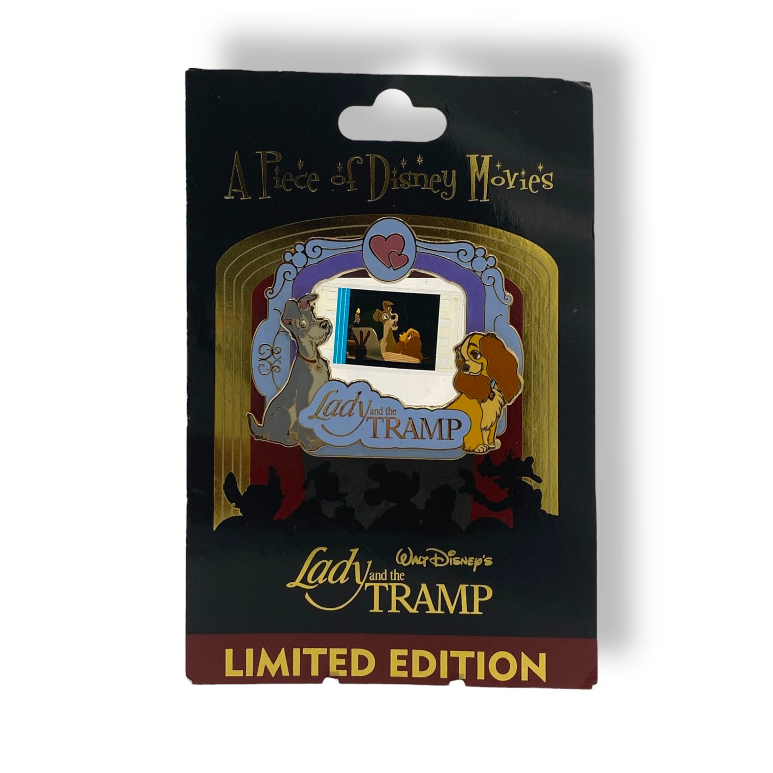 Piece of Disney Movies Lady and The Tramp Pin