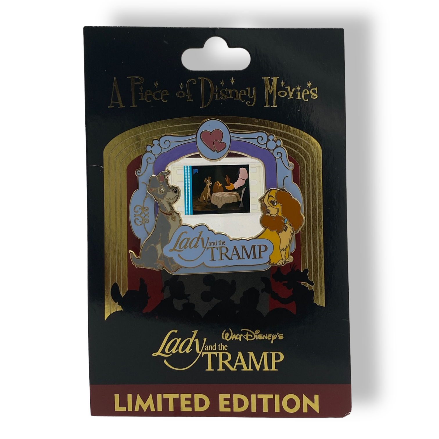 Piece of Disney Movies Lady and The Tramp Pin